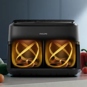 Philips 1000 Series Fritéza Airfryer se dvěma košíky NA150/00