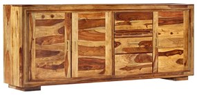 Příborník 200 x 40 x 80 cm masivní sheeshamové dřevo - Default Title