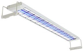 vidaXL Marketos LED akvarijní lampa 80–90 cm hliník IP67
