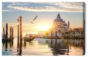 Obraz Benátky Itálie Nedostatek Nedostatek Přírodní plátno 30x20