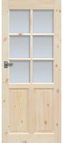 Interiérové dveře Radex LONDYN 6S Šířka dveří: 100 cm, Otvírání dvěří: Pravé