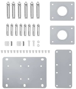 vidaXL Marketos Zatahovací boční markýza / zástěna černá 140 x 600 cm