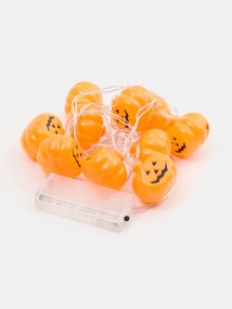 Sinsay - Halloweenový LED řetěz s motivem dýní - oranžová