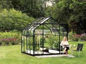 Vitavia Zahradní skleník Dione (černá, 6,7 m²)