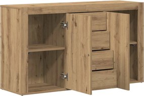 Servírovací skříň Artisanový dub 120 x 36 x 69 cm 3333864