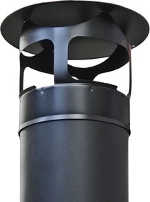 Narvi komínový set do sauny Kota Steel Flue 15 Black