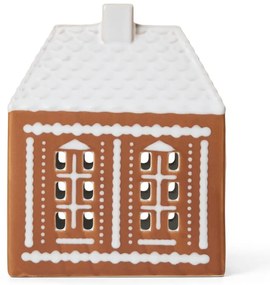 Keramický svícen na čajovou svíčku Gingerbread Lighthouse – Kähler Design