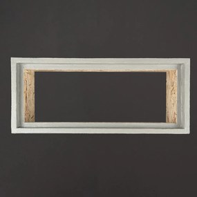 AMADEA Betonový truhlík odlehčený - hladký, 53x22,5x17,5 cm, český výrobek