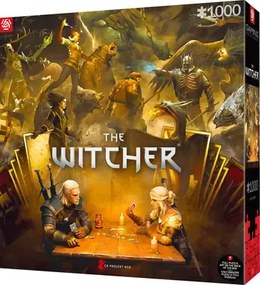 GOOD LOOT Puzzle The Witcher: Playing Gwent / 1000 dílků / od 16 let