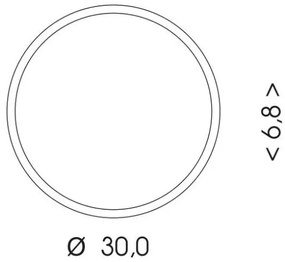 Ecolite WMAT300-15W/BI - LED Stropní svítidlo MARTIN LED/15W/230V IP65 bílá