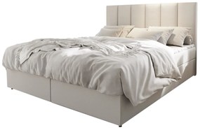 Čalouněná postel boxspring MERIL, 160x200, soft 17 + topper