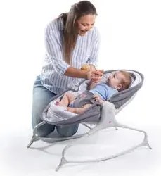 Tiny Love Lehátko 3v1 Rocker Heather Grey / od narození do 9 kg