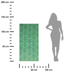 Koberec Holly, 68x125,5 cm, zelená