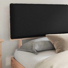 Rám postele s čalouněným čelem s čelo Černá 180 x 200 cm 3398071
