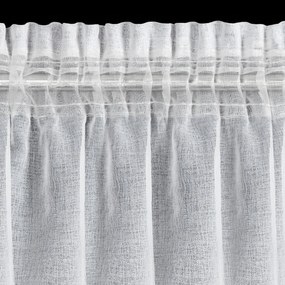 ZÁCLONA NA PÁSCE LENA 350X270 CM BÍLÁ