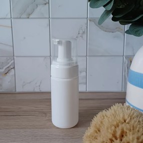 Pěnovač na kosmetiku bílý 100 ml transparentní víčko od DomaLEP.cz