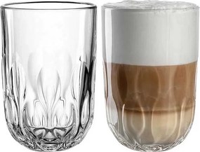 Leonardo sklenice na latte Gocce3 390 ml 2 ks