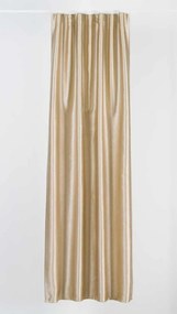 Mendola Závěs zatemňovací s řasící stuhou Supreme, 135 x 245 cm, Béžová