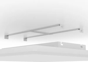 Eglo 901514 -LED RGBW St. přisazený panel MORADILLO-Z LED/33W/230V 60x60 cm bílá