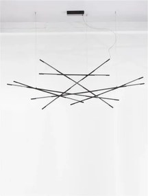 Závěsné LED svítidlo NOVA LUCE RACCIO 109W 3000K 9695216 stmívatelné Triac