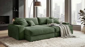 XXXLutz POHOVKA BIG SOFA, textil, zelená P & B - Pohovky - 002220024208
