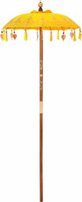 Balijský deštník se základnou Žlutá 95 x 95 x 260 cm 3356915