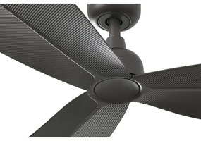 FARO 34301 - Stropní ventilátor PALMA hnědá pr. 129 cm IP44 + dálkové ovládání