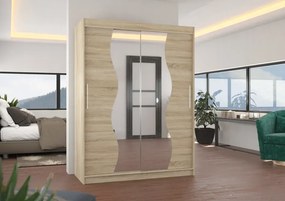 Skříň posuvná se zrcadlem RENZO 150