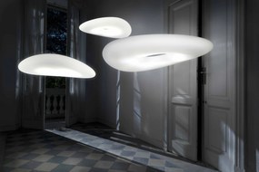 Stilnovo 7789 Mr.Magoo, stropní svítidlo z polyethylenu, 96W LED 3000K stmívatelné DALI, prům. 115cm