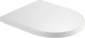 Erga Siena, WC kombi mísa 620x380x820 mm, Rimless + funkce bidetu + toaletní sedátko, bílá lesklá, ERG-V03-SIENA-RIM-BID-WH