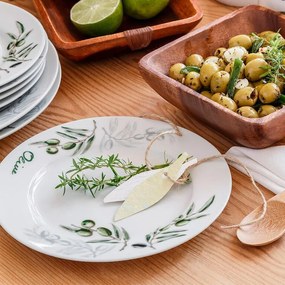Banquet Porcelánová sada talířů OLIVES 18 ks