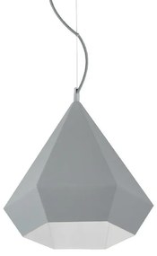 ACA DECOR Závěsné svítidlo Hexagon šedá