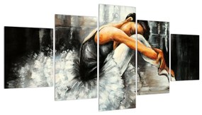 Obraz nešťastné baletky (150x80 cm)