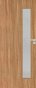 DRE Deca interiérové dveře deco levé 80 cm ořech karamelový DECA10OK80L