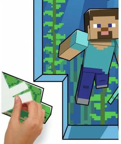 Dětské dekorativní samolepky na stěnu MINECRAFT