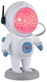 Globo 28084 - LED RGB Stolní lampa COSMO LED/6W/5V kosmonaut bílá