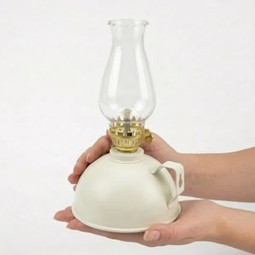 Brilagi - Petrolejová lampa MERLIN bílá
