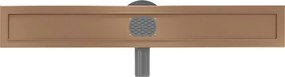 Mexen Flat 360°, tělo žlabu 60 cm, měděná matná, 1C40060