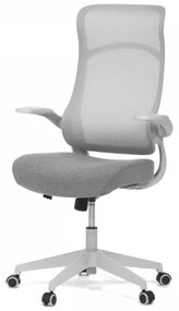 Kancelářská židle křeslo houpací šedá MESH KA-A182 GREY