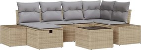 Set pohovek 6 ks polyratan 3360721