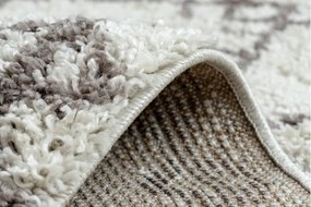 Dywany Łuszczów, Kusový koberec Berber Tanger B5940 cream and brown, 140x190, béžová, obývací pokoj