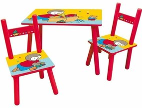 Dětský stolek se židličkami Fun House T'CHOUPI