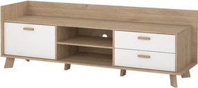 FALCO TV stolek Iker 717 jackson hickory/bílá