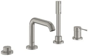 Grohe Essence - Baterie na okraj vany, 4-otvorová instalace, supersteel 19578DC1