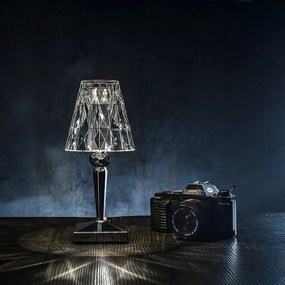 Kartell - Stolní lampa Battery - jantarová