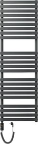 Mexen Bachus, elektrické topné těleso 1600 x 500 mm, 900 W, antracitová, W109-1600-500-2900-66