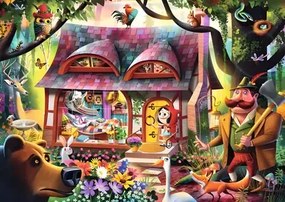 RAVENSBURGER Puzzle O Červené Karkulce / 1000 dílků