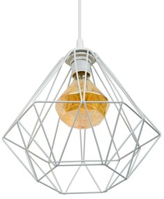 Stropní svítidlo Diamond 25 cm bílé