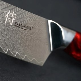 Nůž Dellinger Santoku Red 170 mm Resin Future [6340563]