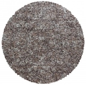 Ayyildiz Kusový koberec ENJOY 4500, Béžová Rozměr koberce: 80 cm KRUH